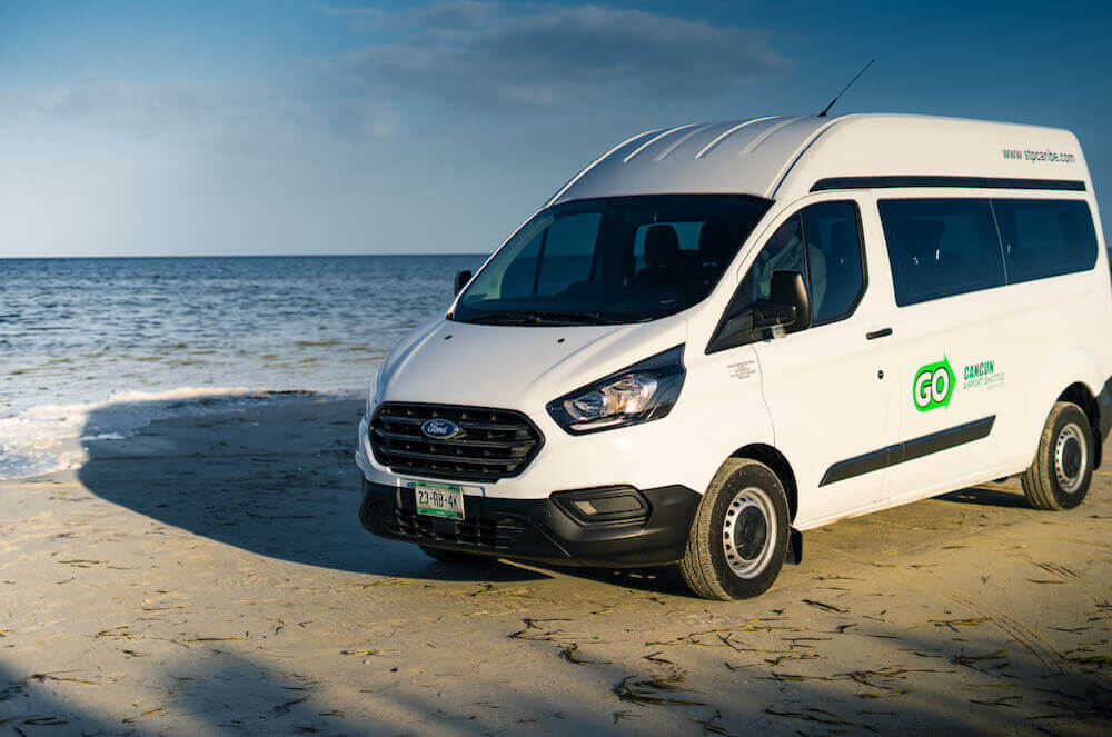 Ford Transit - STP Caribe - Airport Transportation Service - Cancun Mexico